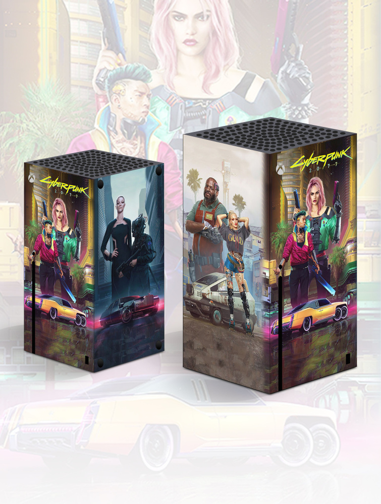 Наклейка на Xbox series X Cyberpunk 2077 - купить с доставкой по ...