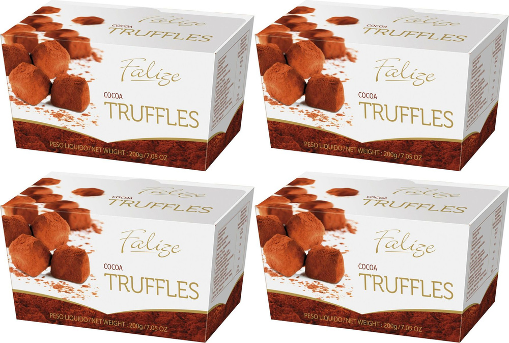 Трюфели Falize Truffles Fantasie, комплект: 4 упаковки по 200 г ...