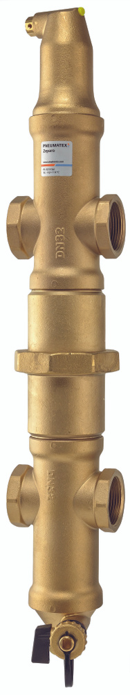 Гидрострелка с магнитной вставкой Zeparo ZUCM 40 сепаратор воздуха шлама IMI Pneumatex, 7895240 ...