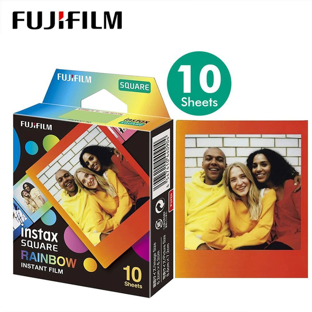 Картридж Fujifilm Instax SQUARE Радуга, SQUARE RAINBOW 10 снимков ...