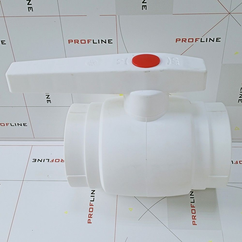 Кран полипропиленовый шаровой D 63 оптима PROFLINE - купить по низкой цене в интернет-магазине ...
