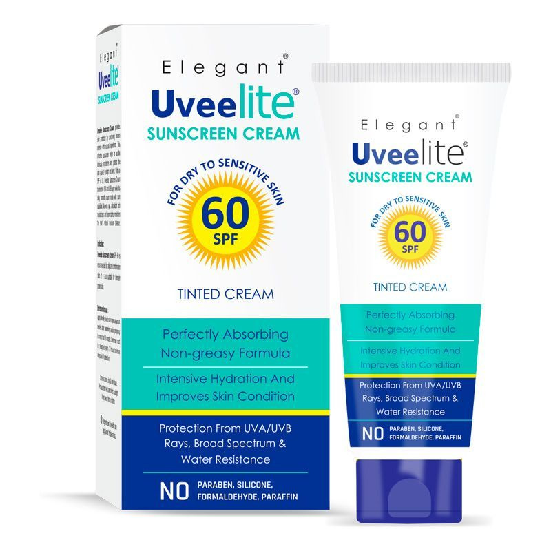 Uveelite Солнцезащитный тональный крем SPF 60 для сухой и ...