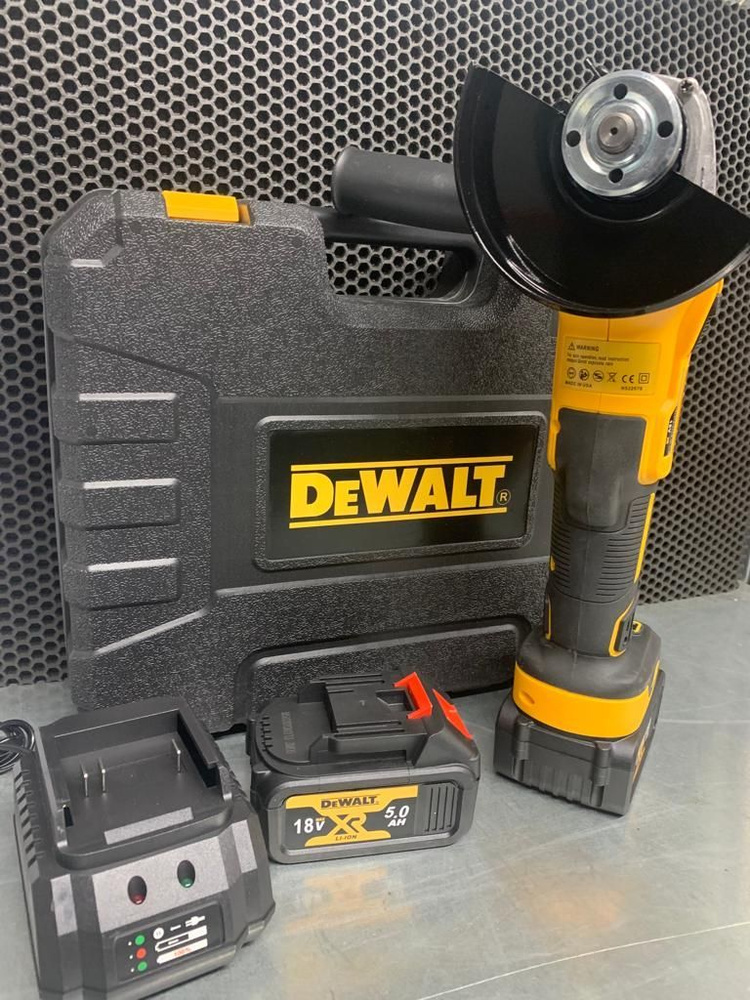 Шлифмашина угловая DeWalt Болгарка УШМ аккумуляторная 18v - купить по ...