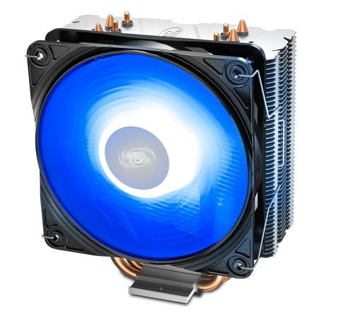 Кулер для процессора DEEPCOOL GAMMAXX 400 V2 BLUE - купить кулер по ...