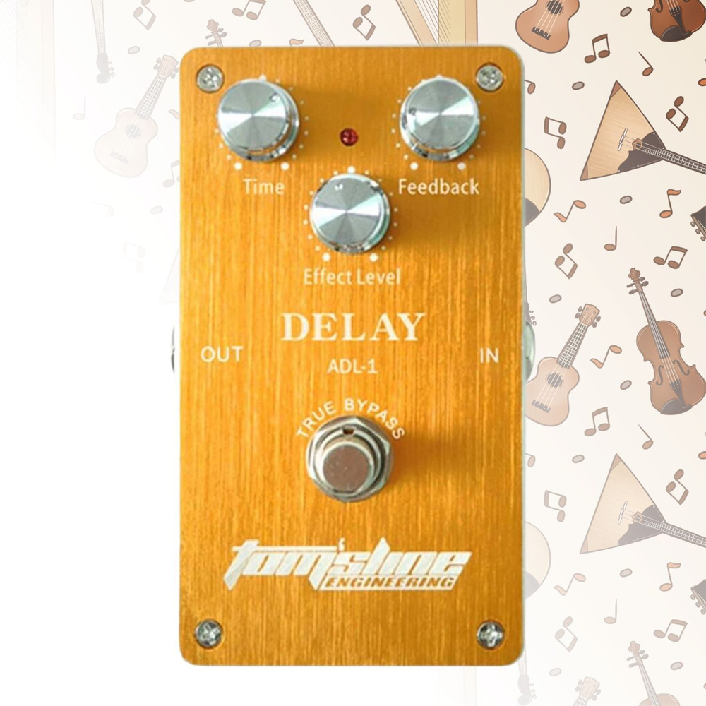 Педаль эффектов TOMSLINE ADL-1 Delay купить на OZON по низкой цене ...