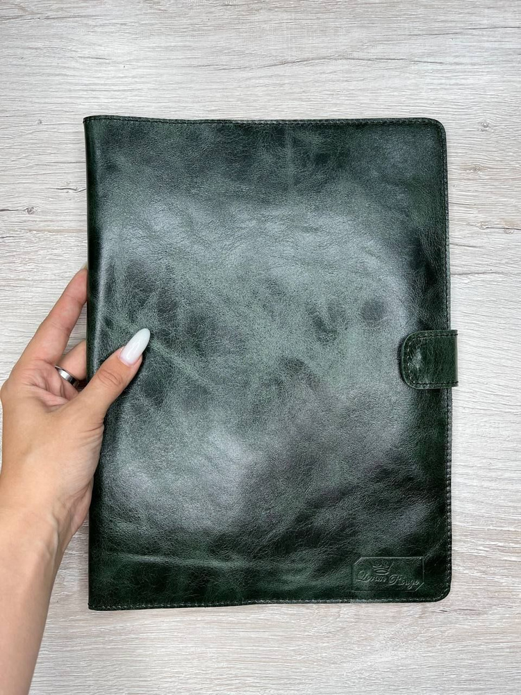 Папка для документов кожаная/Органайзер из кожи с файлами семейный ...