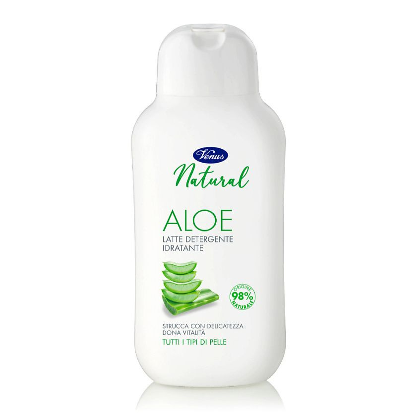 VENUS Молочко для лица очищающее с алоэ вера Natural, 250 мл - купить с ...