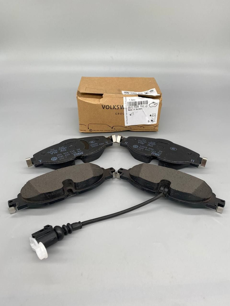 Колодки тормозные VAG (VW/Audi/Skoda/Seat) 8V0698151G - купить по ...
