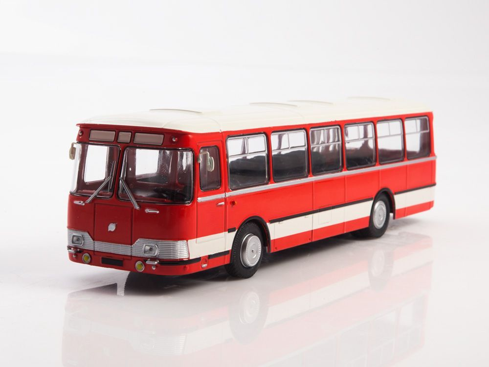 Коллекционная модель автобуса MODIMIO Collections ЛиАЗ-677Э - купить в ...