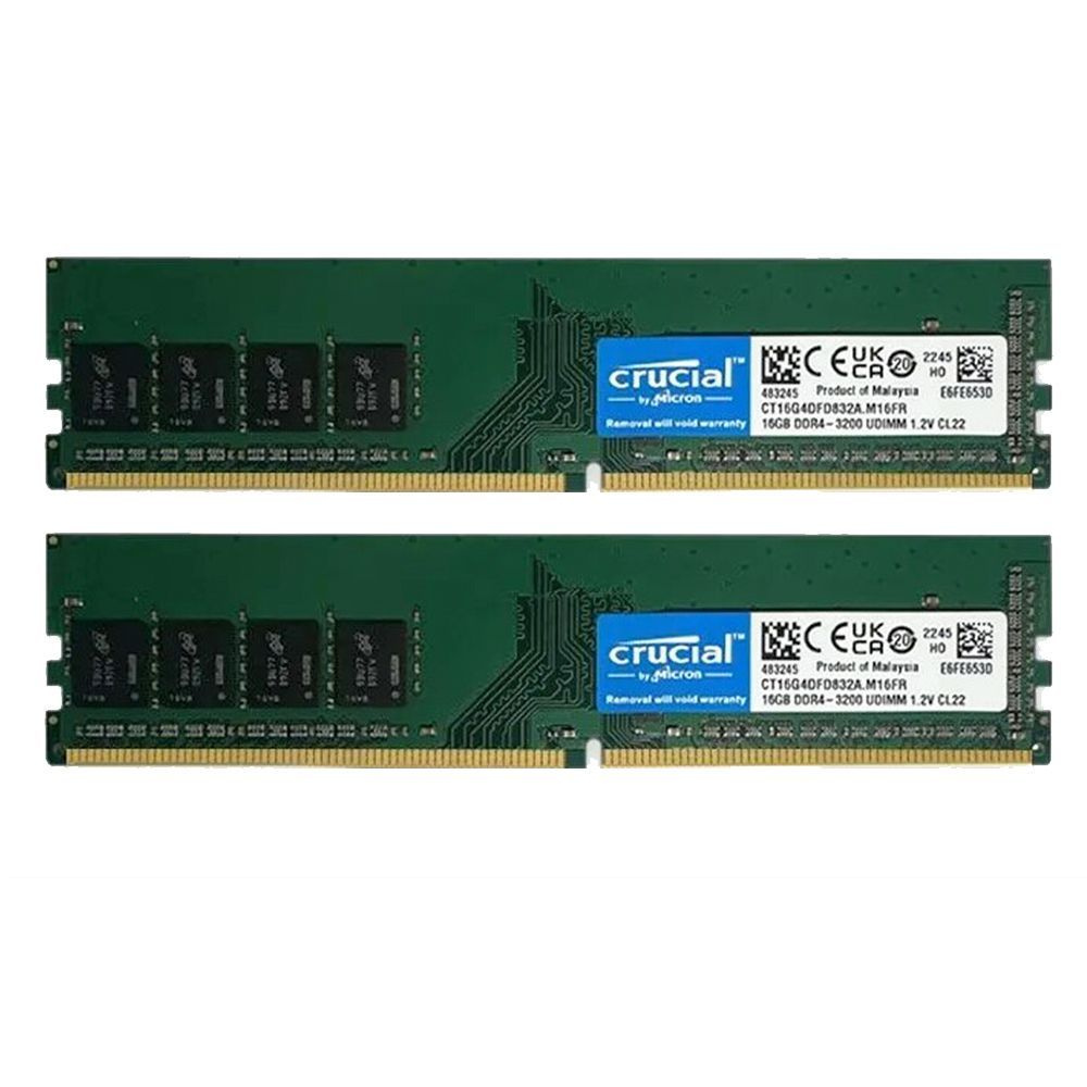 Модуль оперативной памяти Crucial Ddr4 3200mhz Udimm16 ГБ