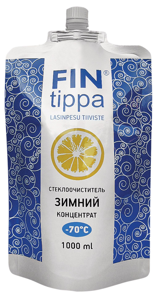 Fin Tippa Жидкость стеклоомывателя Концентрат 1 л 1 шт. - купить с ...