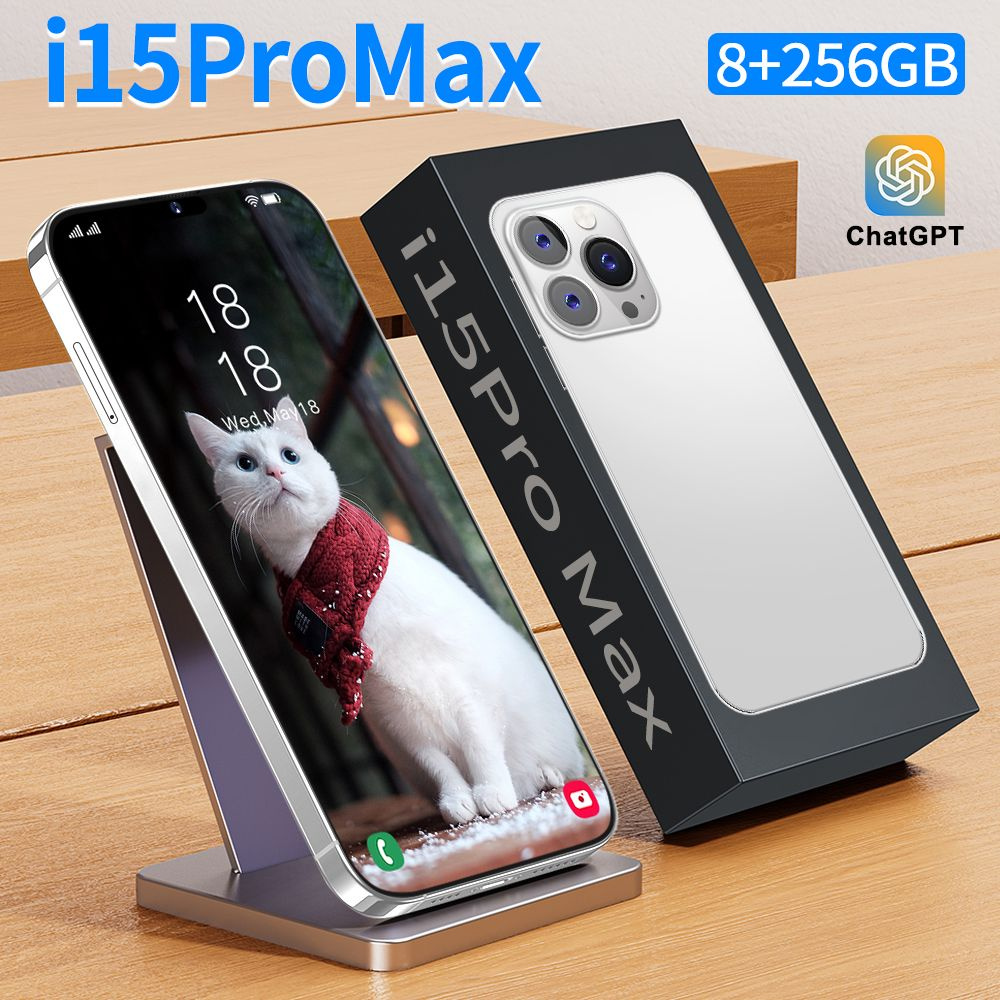 Смартфон I15 PRO MAX PLUS SUPER 256/8GB DUAL 5G/Русский/Android/Google ...