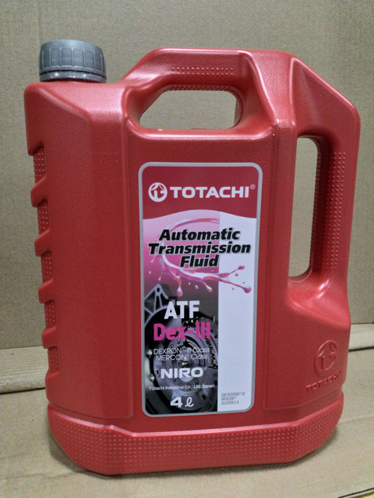 Жидкость для АКПП TOTACHI NIRO ATF DEX III (гидрокрекинг) 4л - купить ...