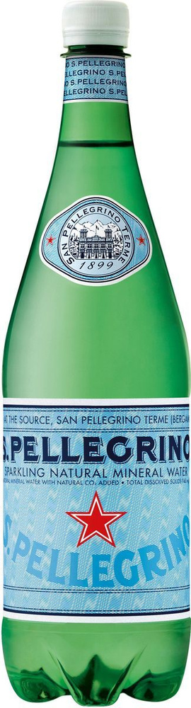 Вода газированная S.Pellegrino минеральная, 1 л - купить с доставкой по ...