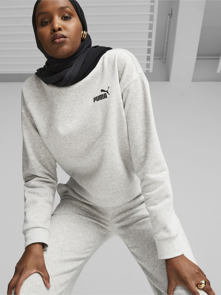 Свитшот PUMA Ess+ Relaxed Crew Fl - купить с доставкой по выгодным ...