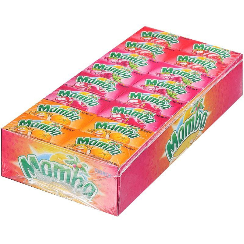 Конфеты жевательные "Mamba" 26,5 г - купить с доставкой по выгодным ценам в интернет-магазине ...