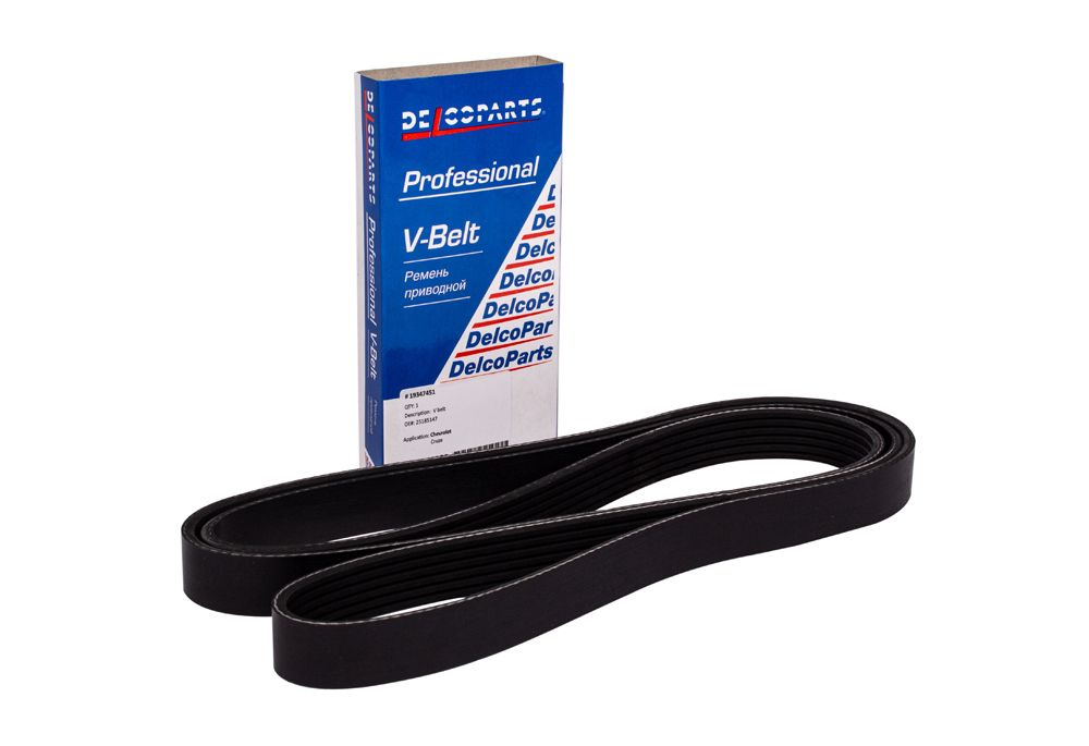Приводной ремень Chevrolet CRUZE 25185147 - DelcoParts арт. 19347451 ...