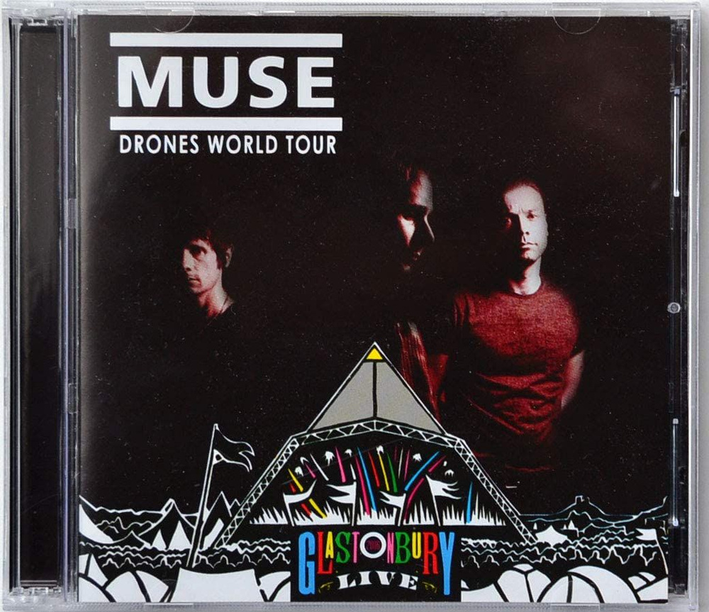 Audio CD Muse GLASTONBURY FESTIVAL Live Drones World Tour full show 2CD ...