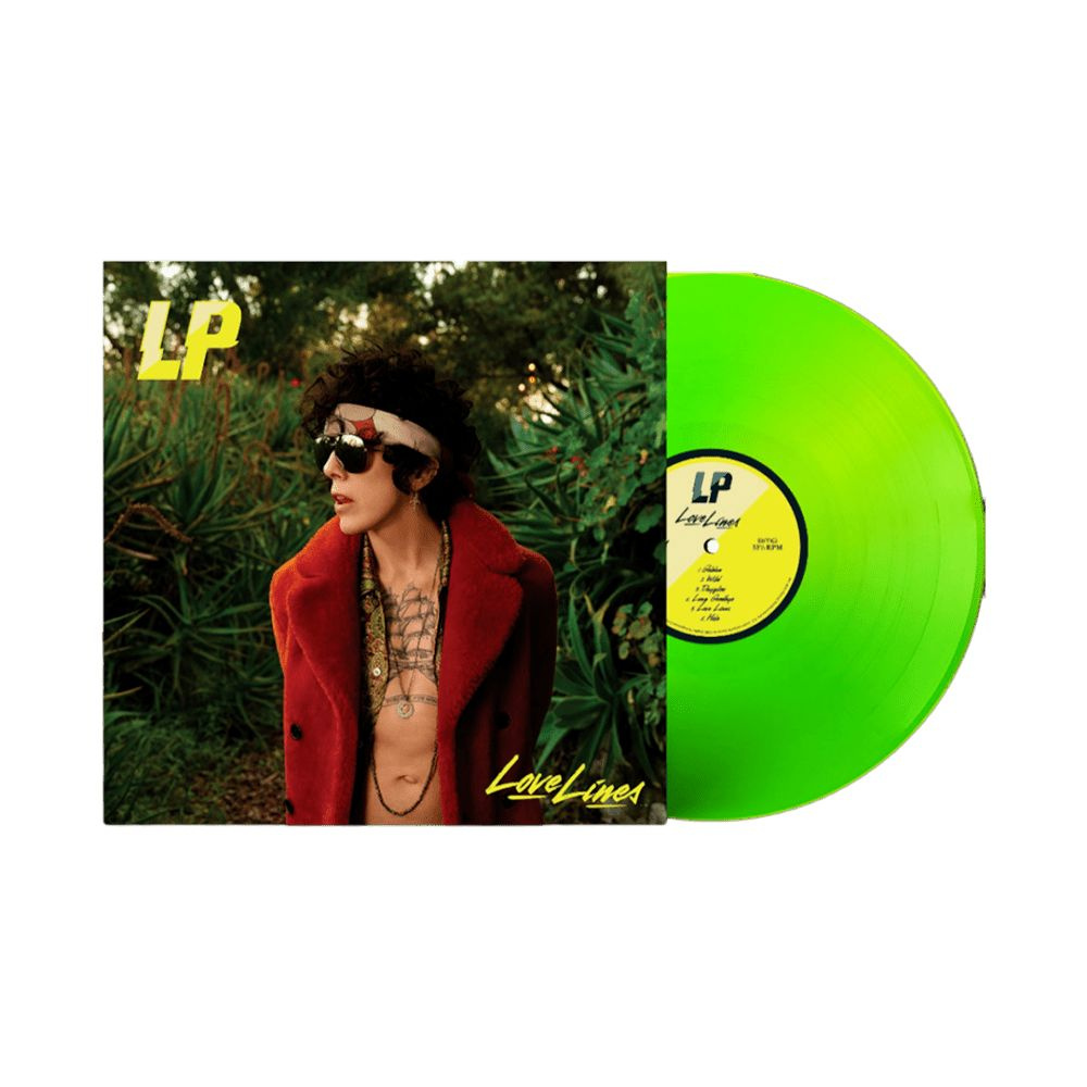 LP - Love Lines - Neon Green LP 2023 виниловая пластинка Laura ...