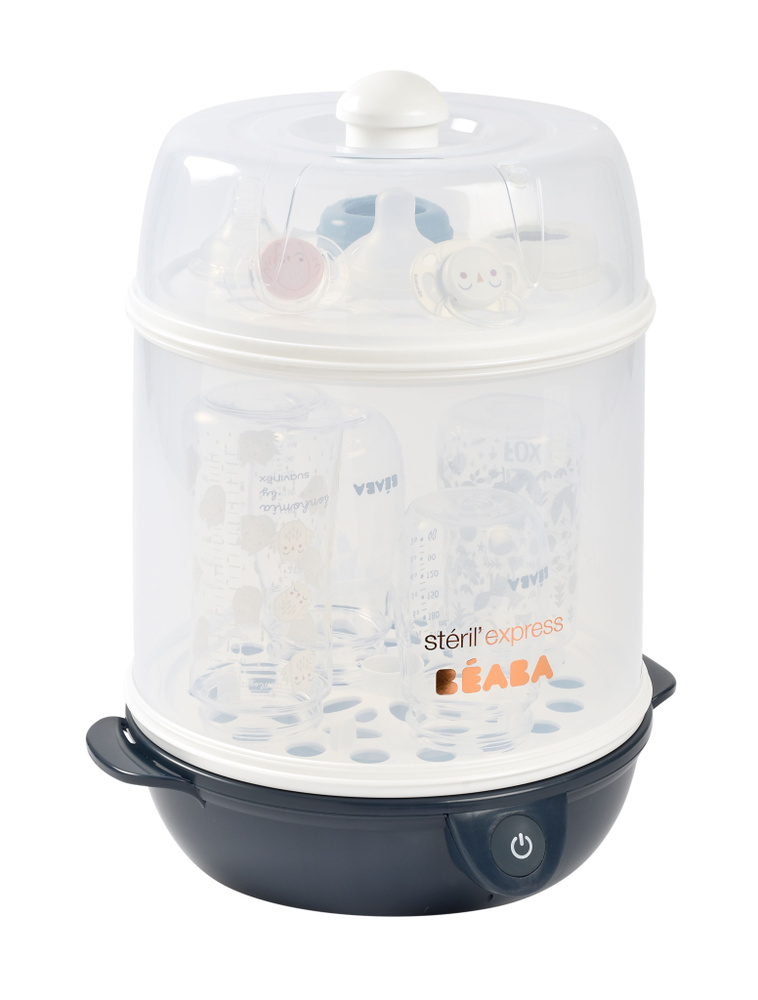 Стерилизатор для бутылочек BEABA STERIL'EXPRESS 2-IN-1 GREY, устройство ...