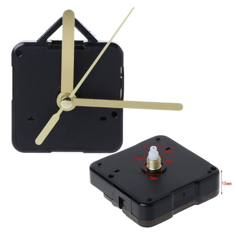 DIY Quartz Clock Movement with Pointed Needles Home Wall Clocks Replace ...