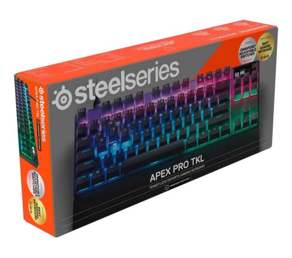 Механическая клавиатура SteelSeries Apex Pro TKL 2023 купить по низкой ...