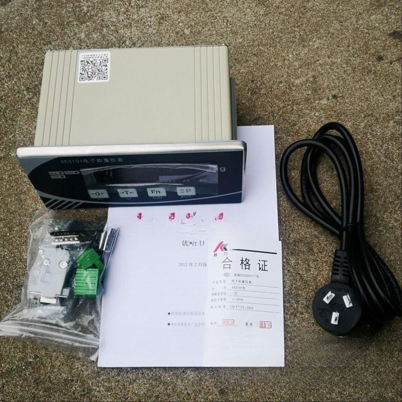 Электронный индикатор веса и давления XK3101-K с аналоговым интерфейсом RS485 (протокол MODBUS ...