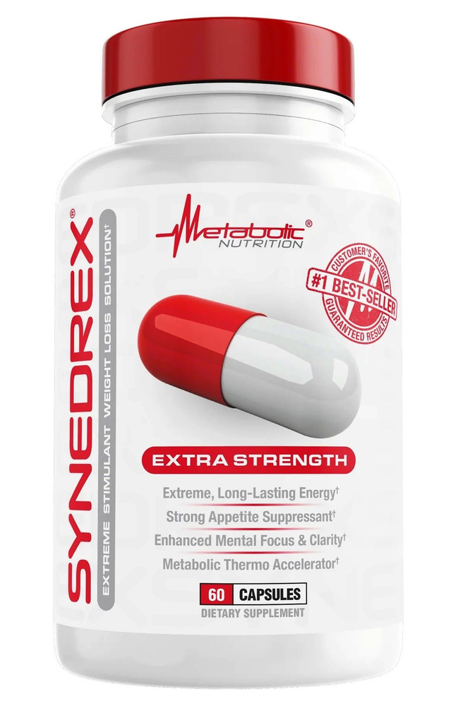 Synedrex 60 caps Metabolic Nutrition США / Жиросжигатель Синедрекс 60 ...