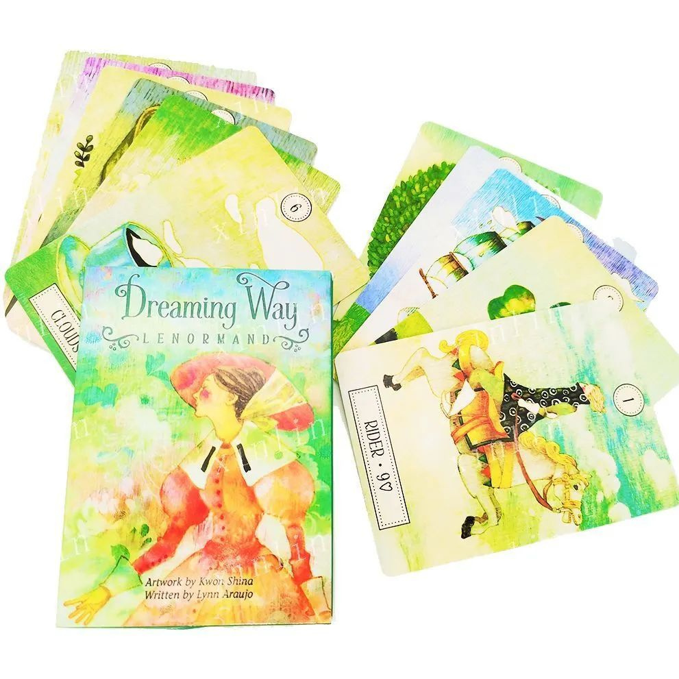 Карты Ленорман Dream way Lenormand Oracle / Путь мечты Ленорманд Оракул ...