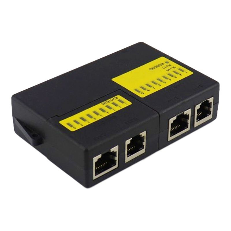 Тестер сетевого кабеля Rj45 Lan Tester Сетевой инструмент Ethernet Cat5