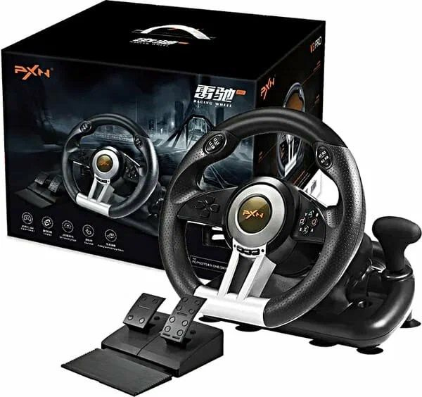 Игровой руль PXN V3 Pro для ПК, PS3, PS4, XBox One, Nintendo Switch ...