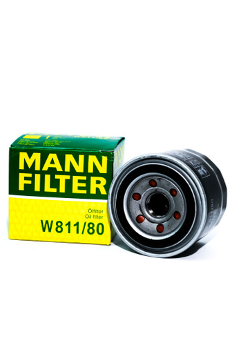 Фильтр масляный MANN FILTER W811\80 - купить по выгодным ценам в ...