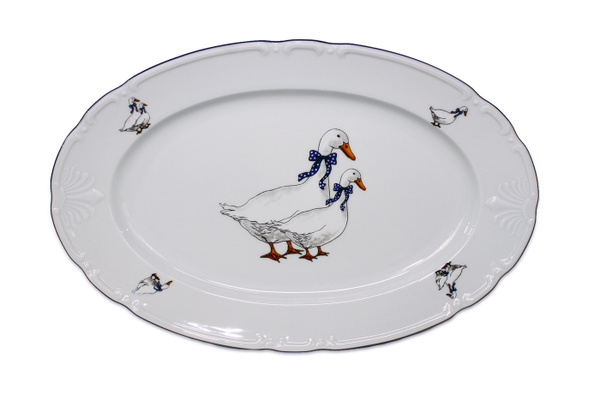 Блюдо Thun, Фарфор 1, диаметр36 см Можно использовать в СВЧ-печи купить c доставкой на OZON по ...