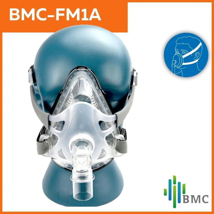 Рото-носовая СИПАП маска BMC-FM1A размер L - купить с доставкой по ...