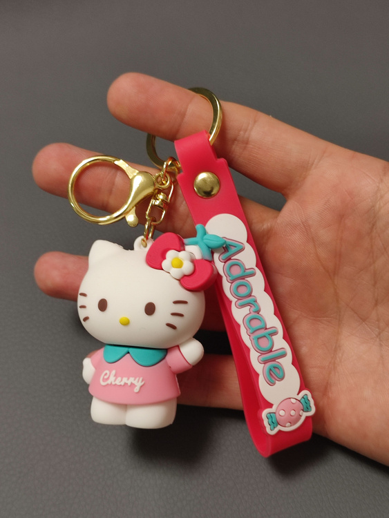 Брелок на сумку/ Китти/ Hello Kitty - купить с доставкой по выгодным ...