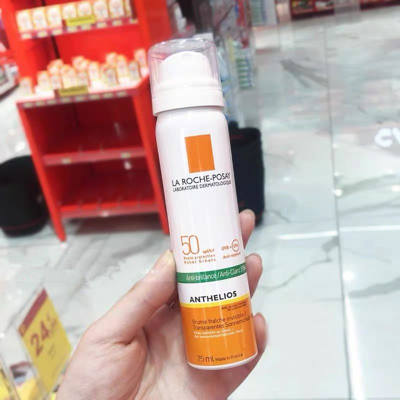 Ля Рош Позе Солнцезащитный матирующий спрей-вуаль для лица SPF 50+/PPD ...