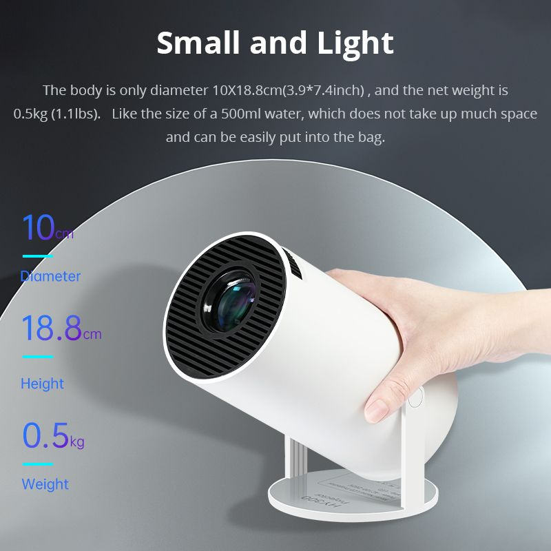 WEMI Проектор для фильмов projector, 1LCD, белый купить на OZON по ...