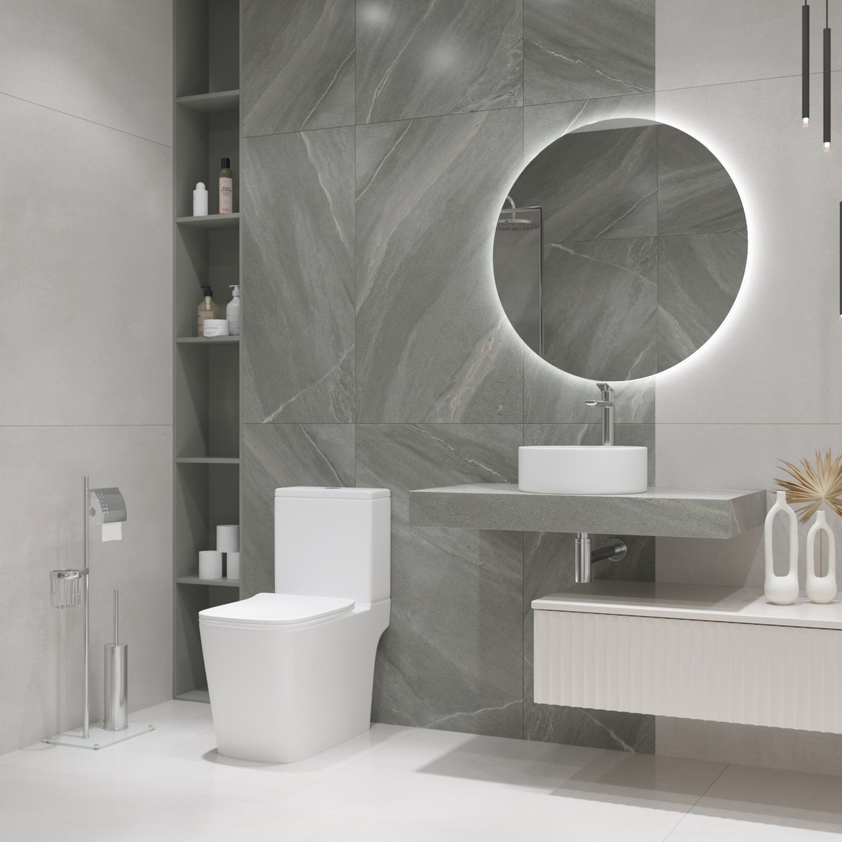 Напольный унитаз Helmken, направление выпуска: Вертикальное (в пол), 35900003 - купить по низким ...