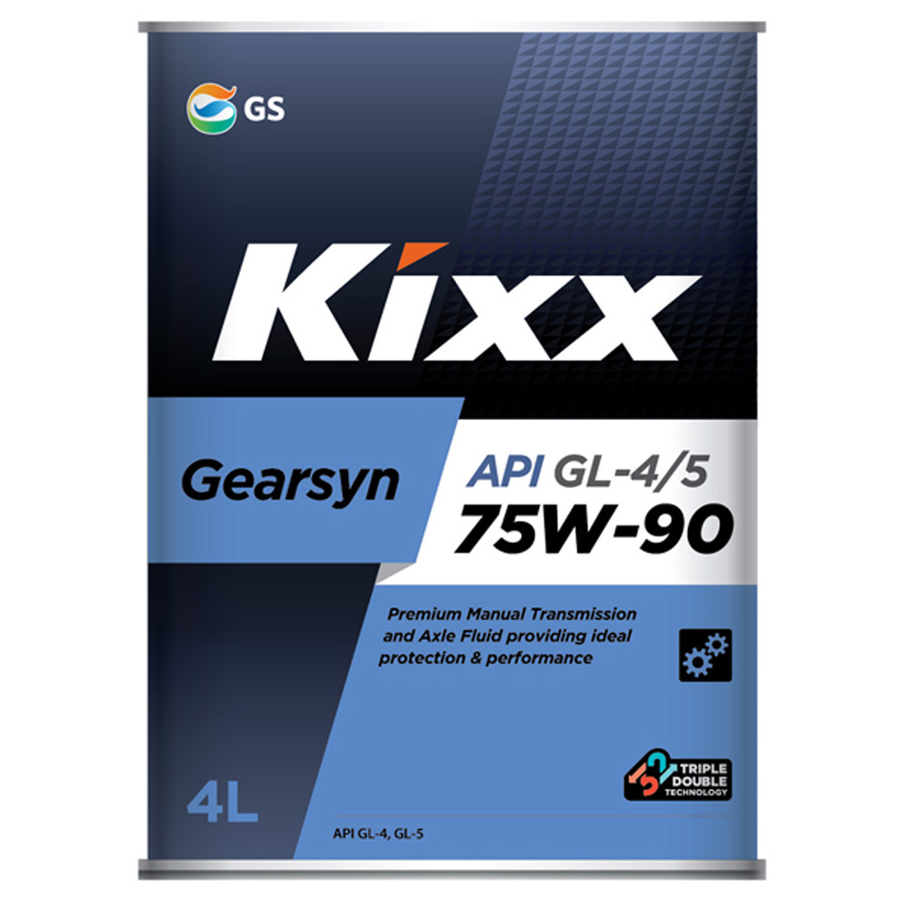 Масло трансмиссионное Kixx Gearsyn 75W-90 GL-4/5 - 4л. купить на OZON ...