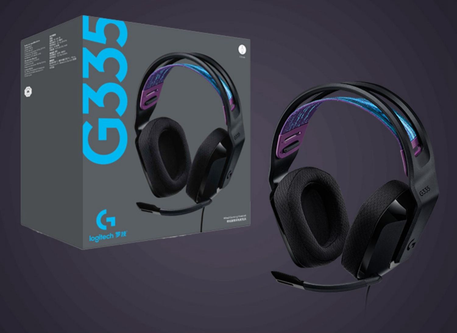 Полноразмерные Полноразмерные Logitech G R825-G335 Проводное 36 G335 ...