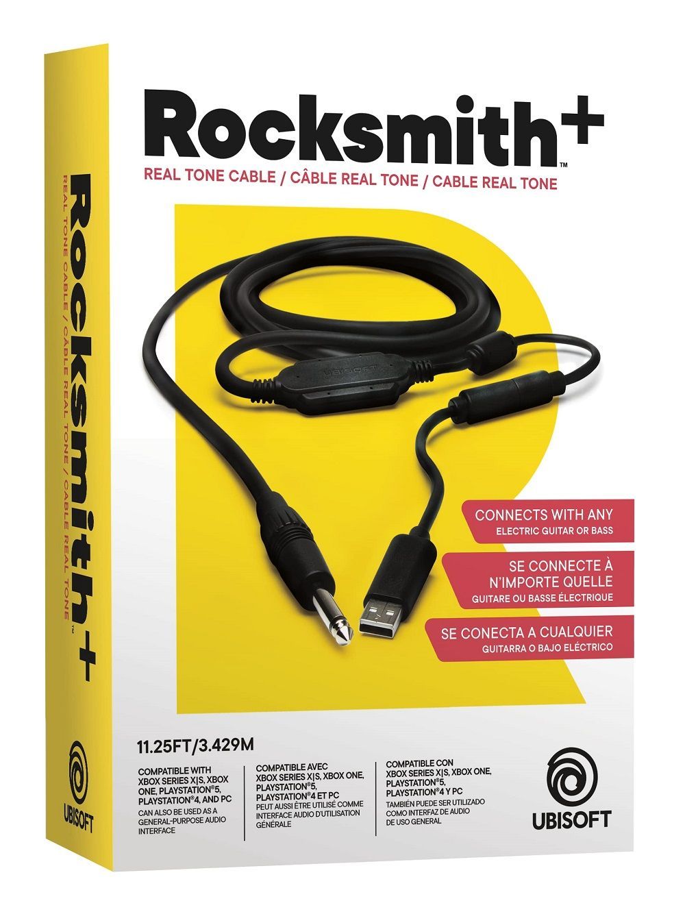 Кабель Rocksmith Real Tone Cable для игры Rocksmith PS3/PS4/PS5/Xbox ...