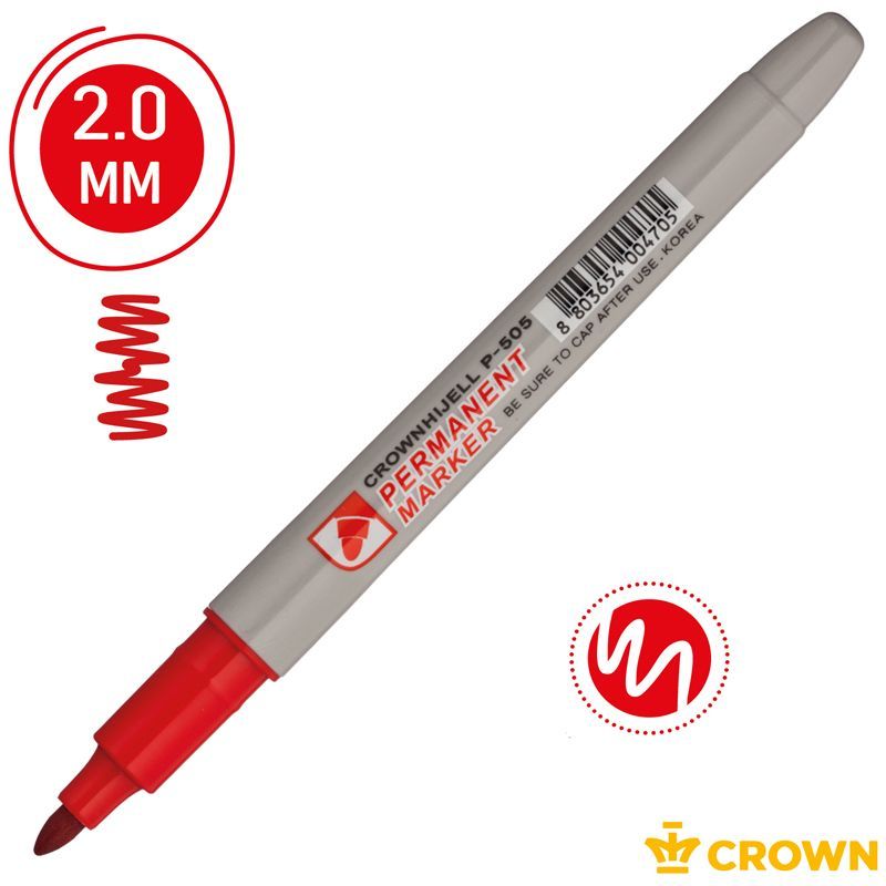 Crown Маркер, толщина: 2 мм, 1 шт. купить на OZON по низкой цене ...