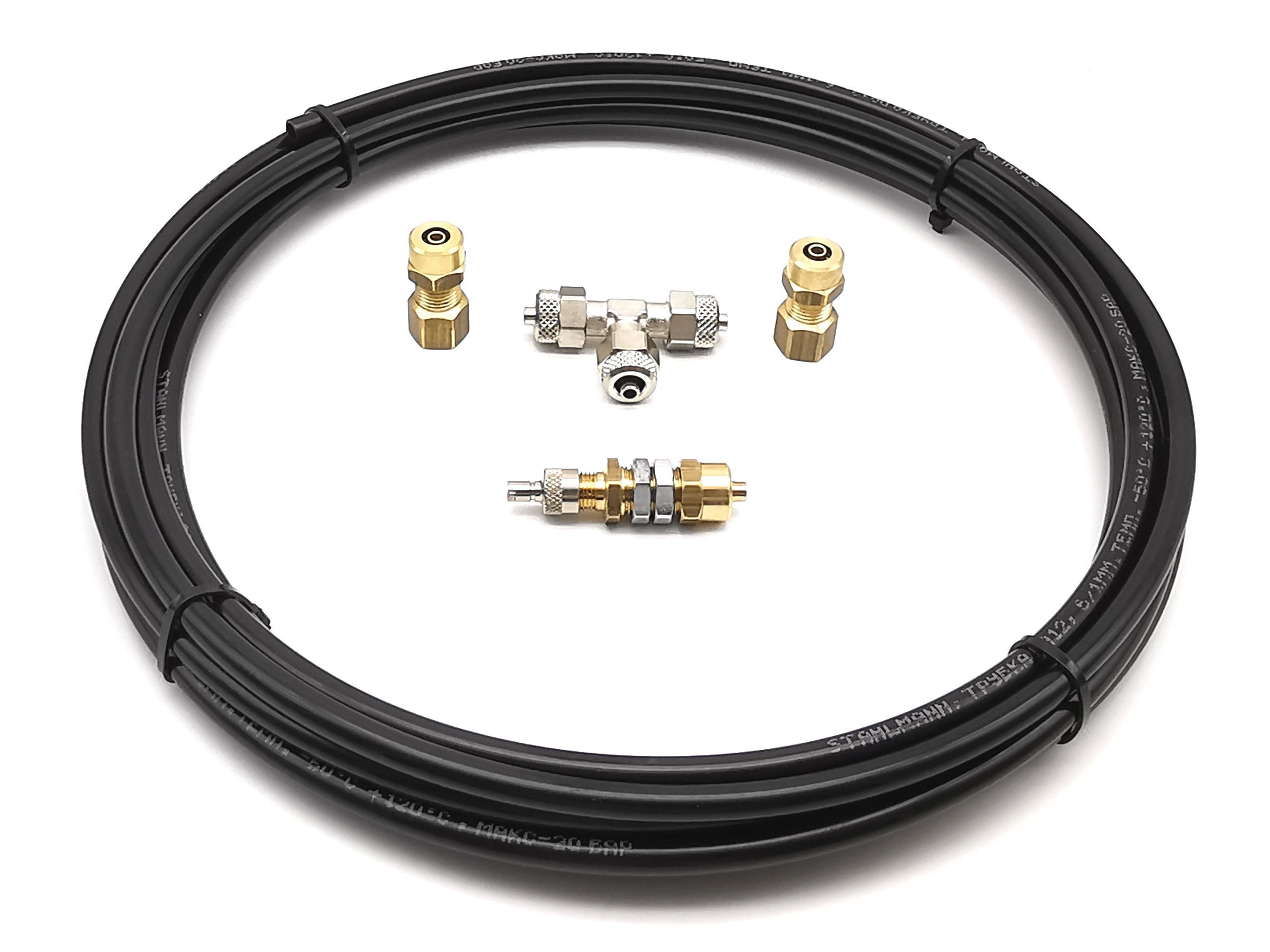 Комплект для подкачки пневмобаллонов LUXE - одноконтурный, полиамид, набор для подкачки ...