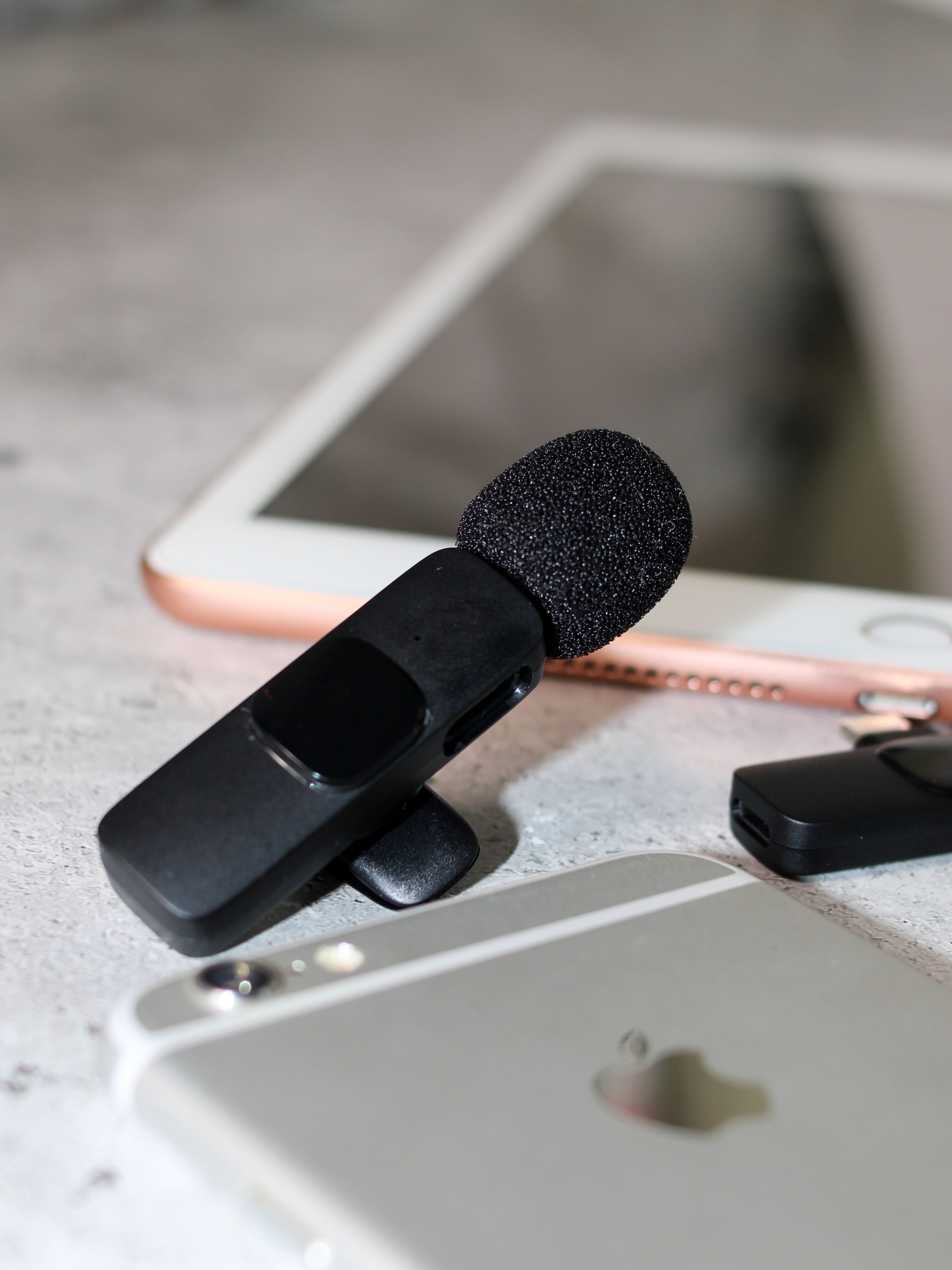 Микрофон петличный беспроводной, петличка, петличный для iphone ...