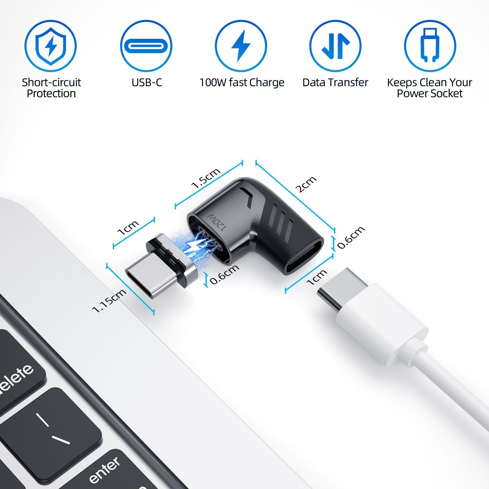 Кабель USB Type-C/USB Type-C Fonken FZCCWT - купить по низкой цене в ...