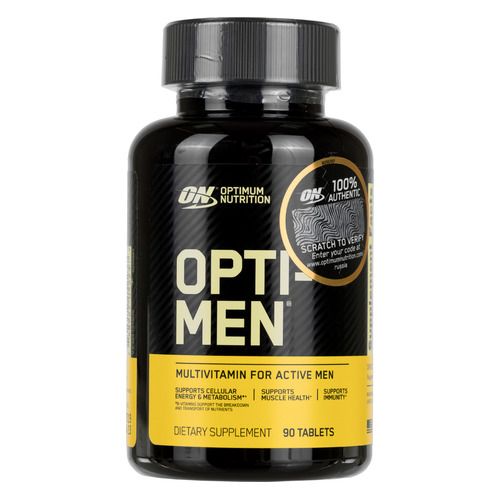 Optimum Nutrition Opti Men, 90 таблеток по 1290 мг/ Витаминно ...