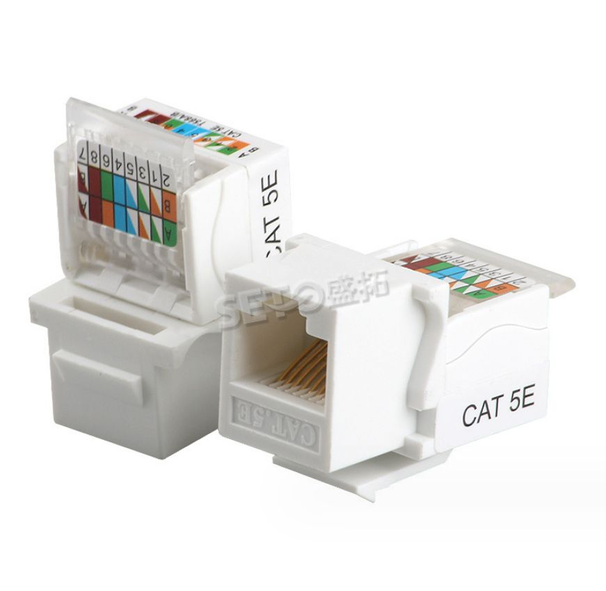 Информационный модуль сетевого компьютера CAT5e Модуль Micro RJ45 (10 ...