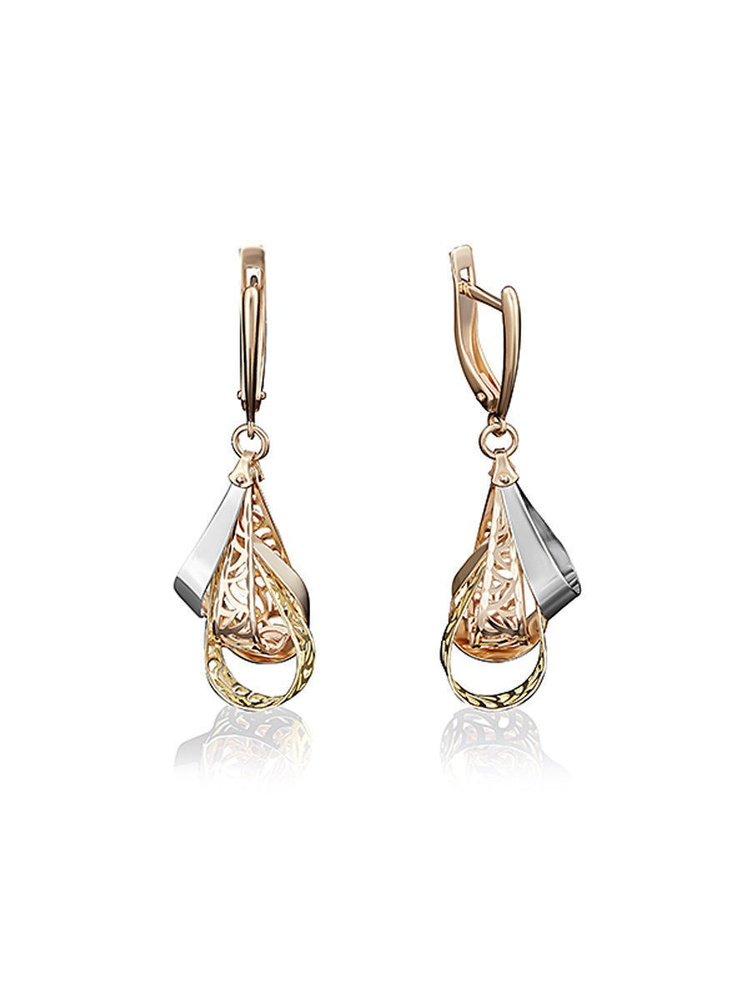 Серьги VALTERA из золота 106418 купить на OZON по низкой цене (241642113)