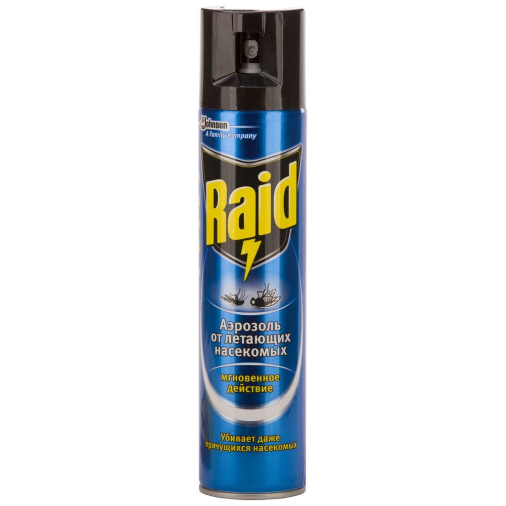 Аэрозоль от летающих насекомых "Raid", 300 мл. - купить с доставкой по выгодным ценам в интернет ...