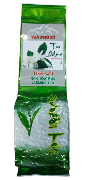 Вьетнамский Зелёный Чай Улун (oolong) с жасмином Tra Phu Sy, 100 г ...